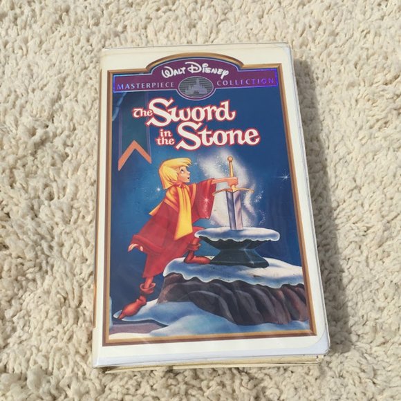 Disney Other The Sword In The Stone Walt Disney Masterpiece Vhs